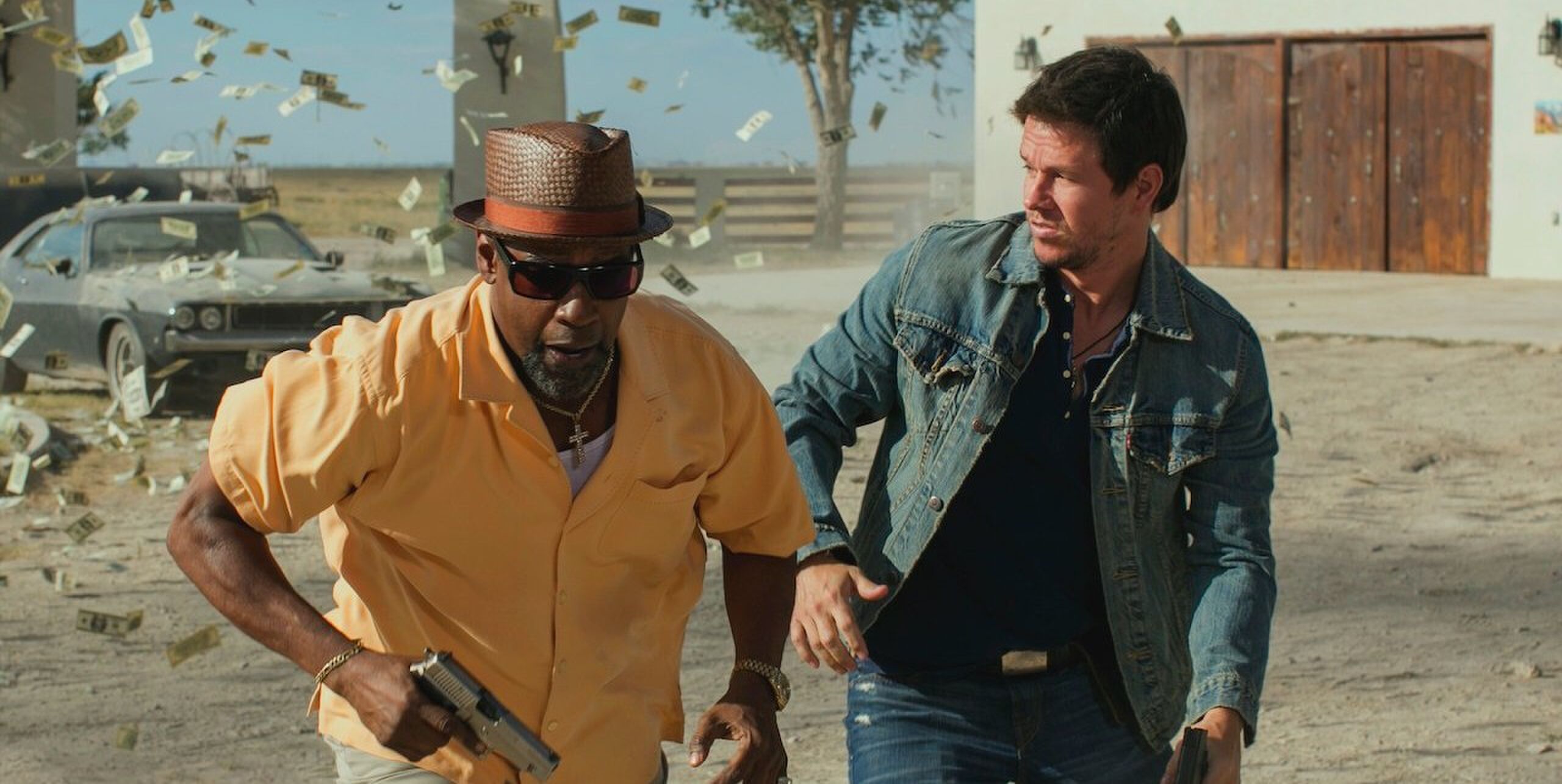 2 Guns: Denzel Washington en Mark Wahlberg in actiefilm op Netflix