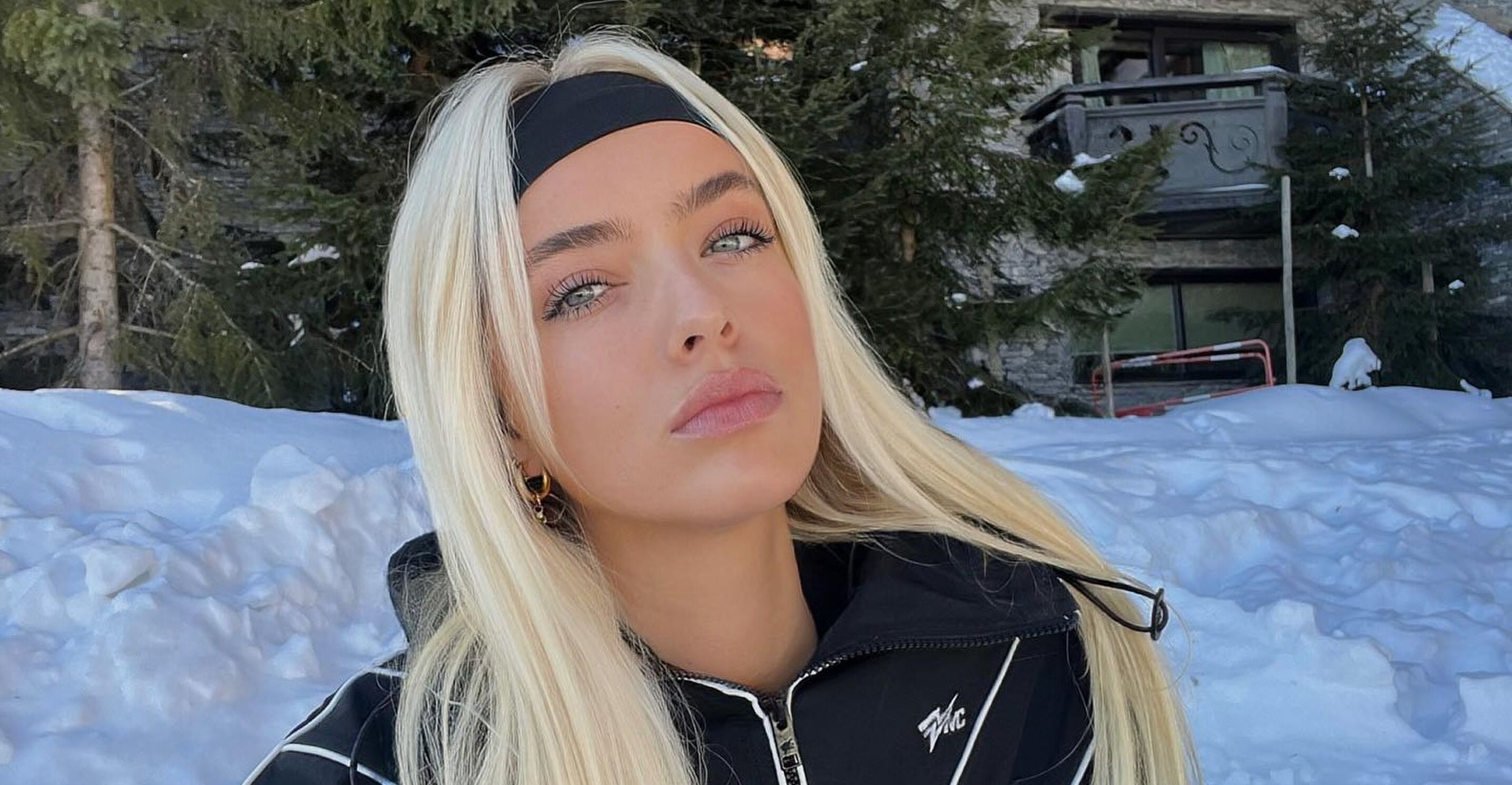 Elys Hutchinson: model & de knapste ski-instructrice in Zwitserland