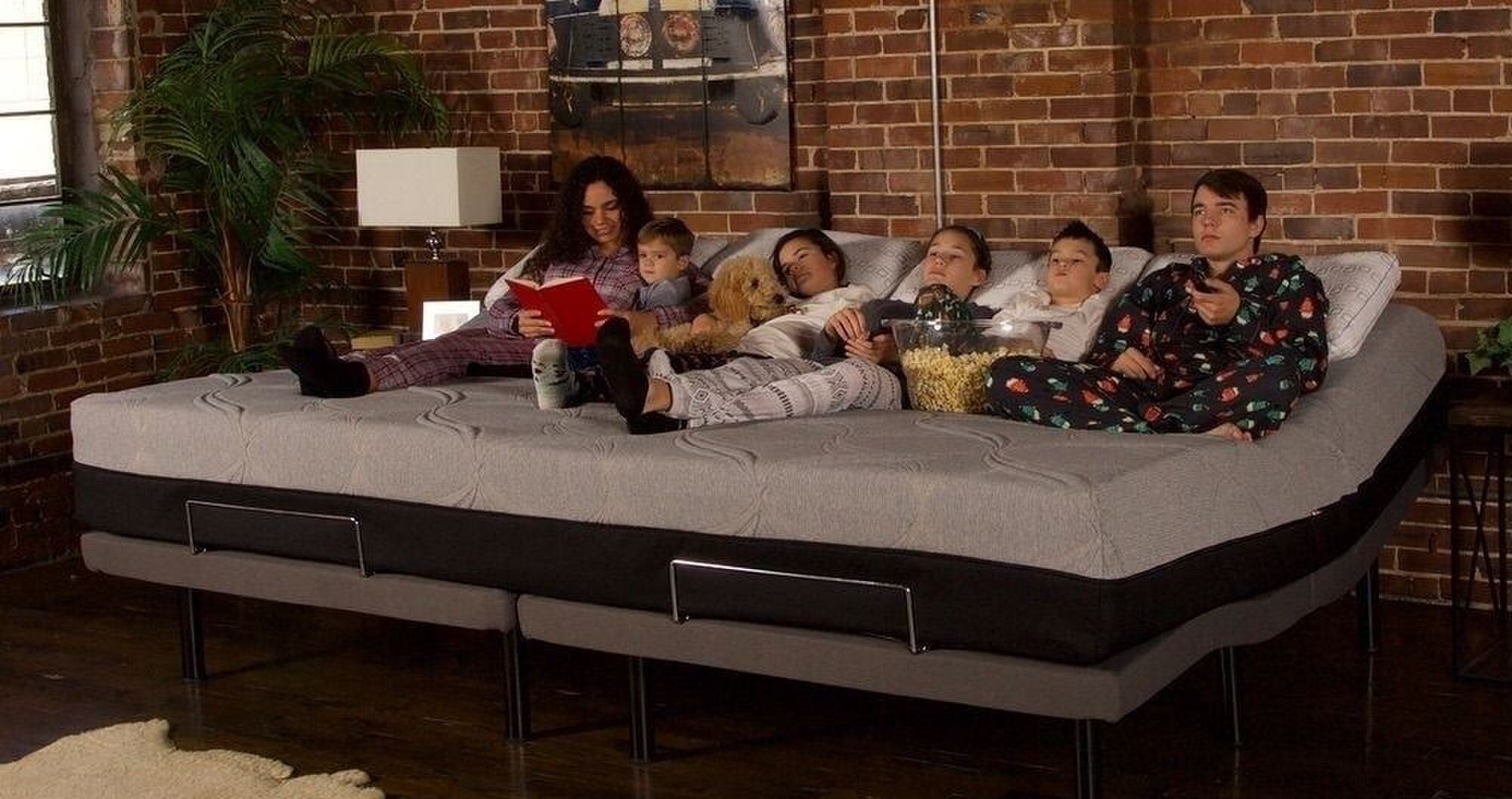 Bedrijf verkoopt enorme 'family beds' voor het hele gezin