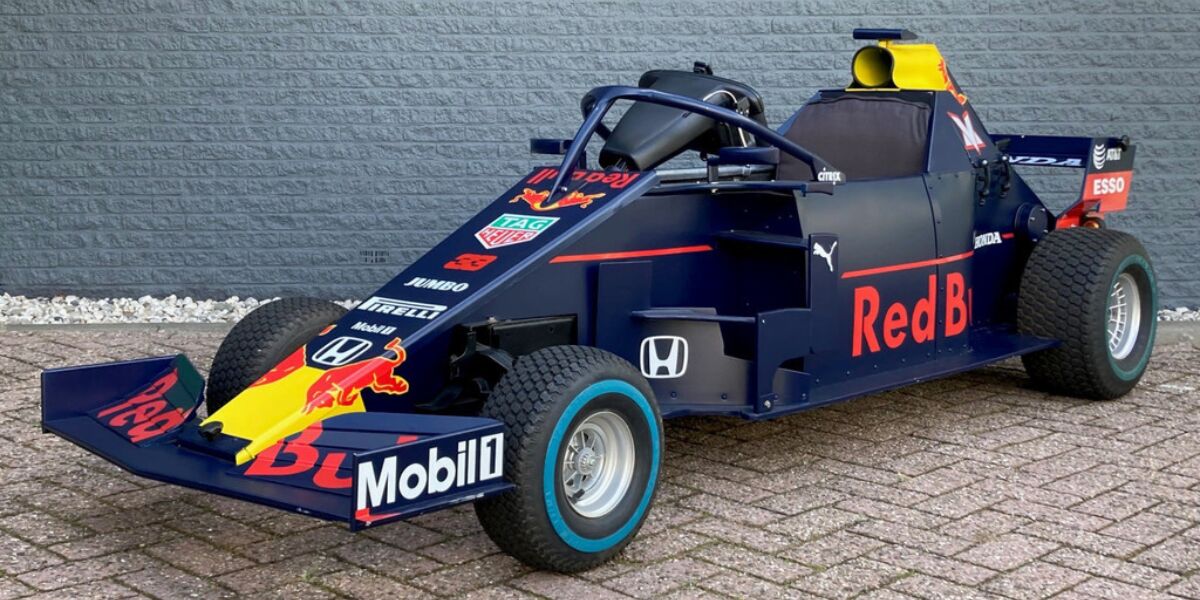 Marktplaats-vondst: Red Bull Formule 1-kart van Max Verstappen