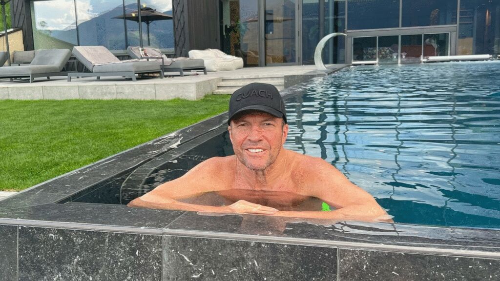 Lothar Matthäus heeft een relatie met 38 jaar jonger model