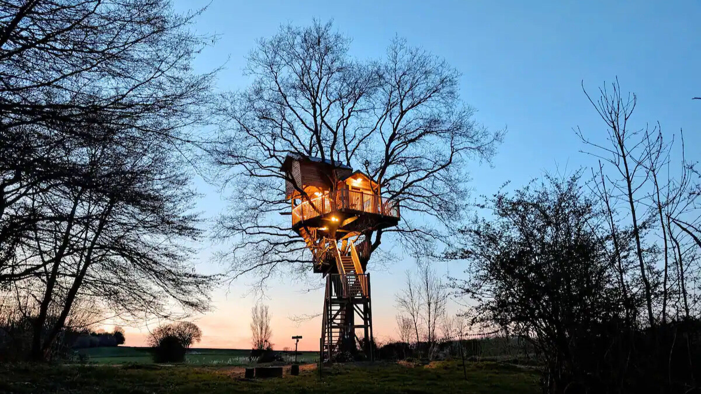 Deze boomhut in België is een prachtige Airbnb