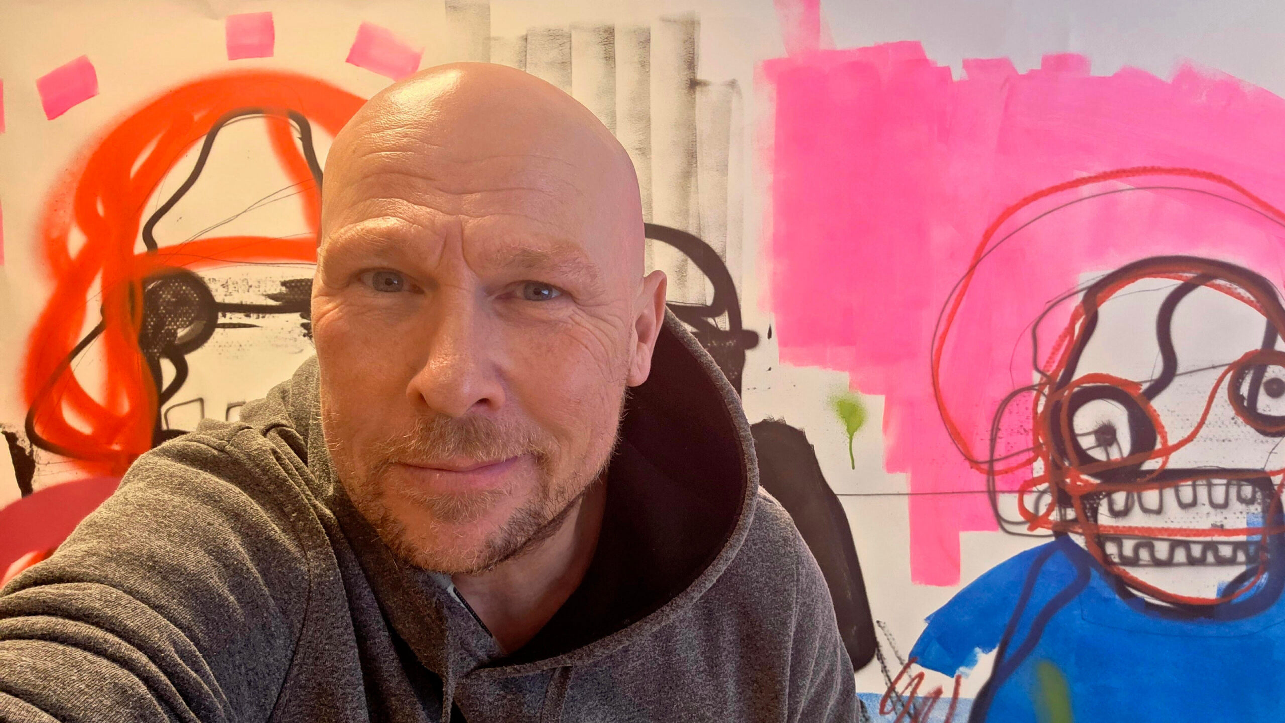 Bart (49) ging van groot verlies naar succesvol kunstenaar