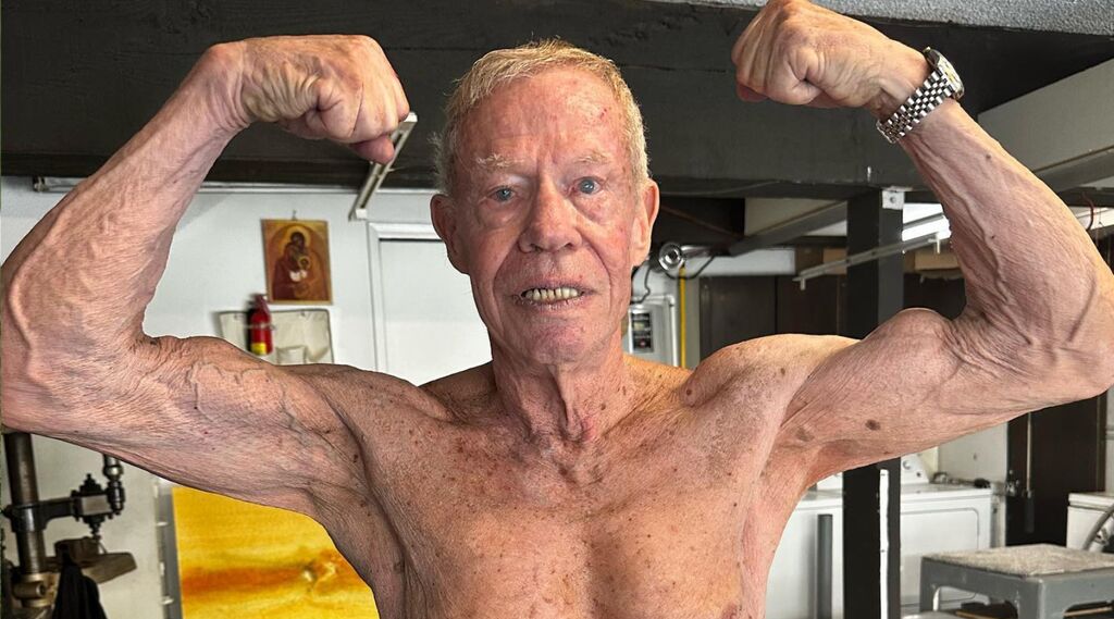 Oudste bodybuilder (93) ter wereld deelt zijn geheim