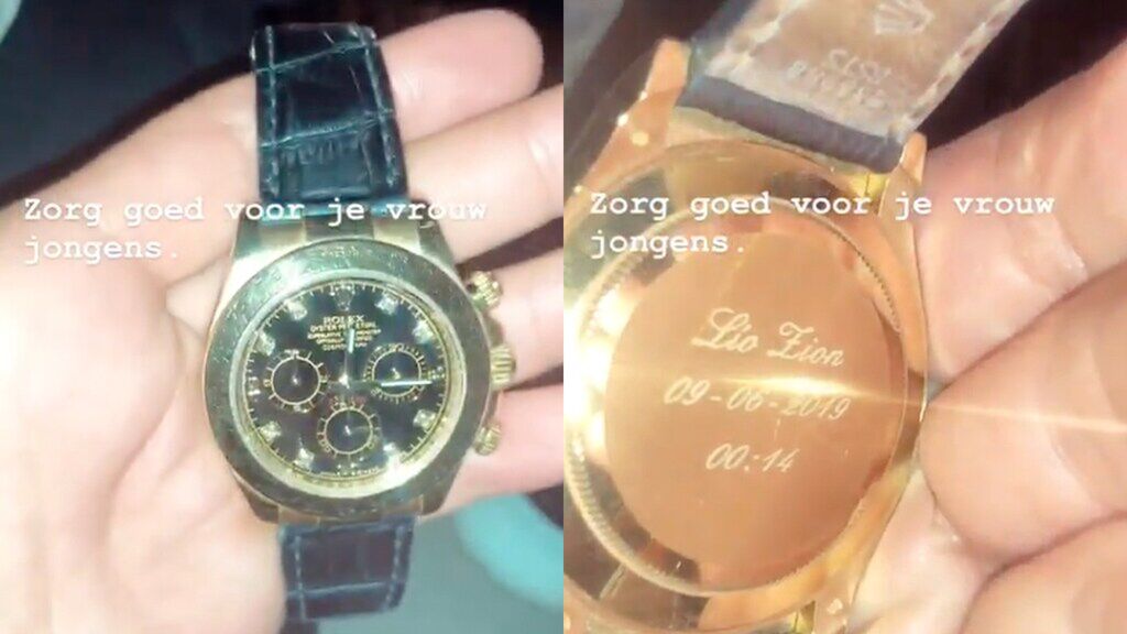 Lil' Kleine moet 2 peperdure horloges teruggeven aan Jaimie Vaes