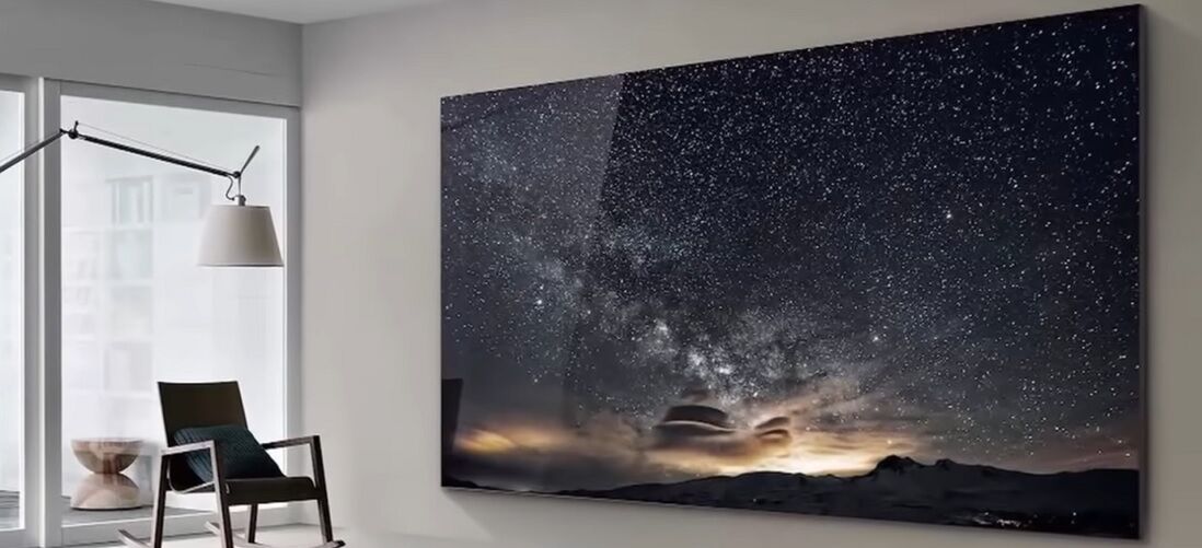 Samsung lanceert nóg grotere variant van 'The Wall' tv van 292 inch