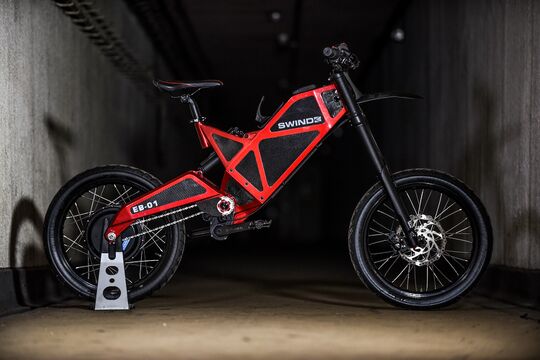 De snelste e-bike ter wereld: de Swind EB-01 gaat 100 kilometer per uur