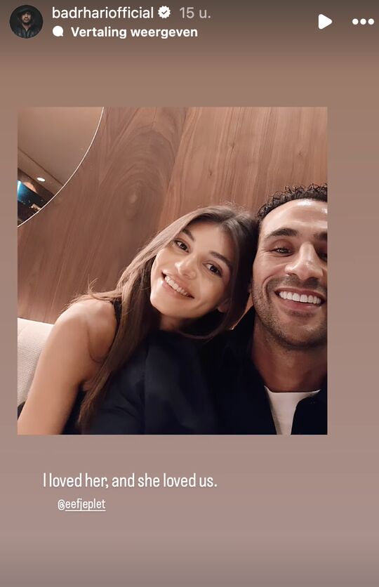 Foto's: Eefje Plet is de beeldschone vriendin van Badr Hari