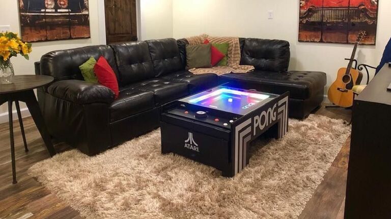 Deze Atari Pong Coffee Table is de ultieme mancave must-have
