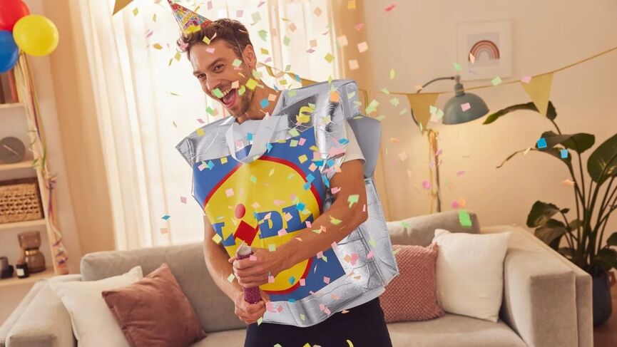 Top idee voor carnaval 2025: Lidl komt het 'shopper kostuum'